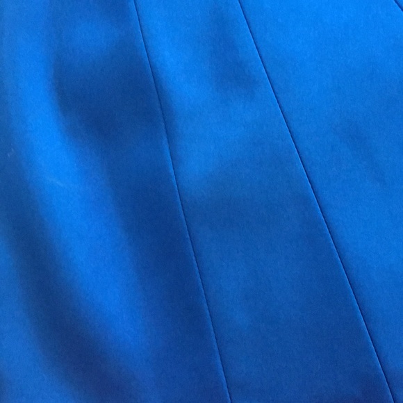 Jax | Dresses | Jax Blue Satin Midi Dress | Poshmark
